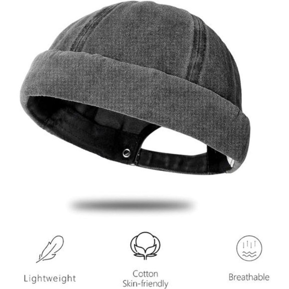 Accessories | Brimless Hats For Men Womens Black | Poshmark